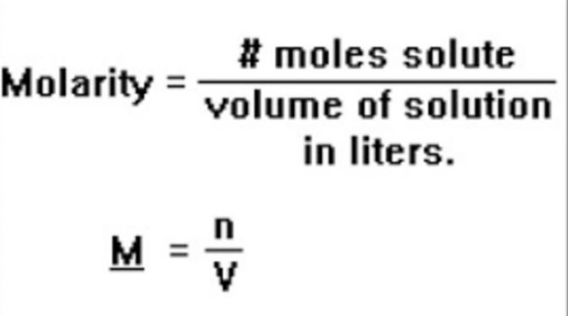 Mole Concept in Solutions - Chemistry, Class 11, Some Basic Concepts of ...