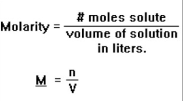 Mole Concept in Solutions - Chemistry, Class 11, Some Basic Concepts of ...