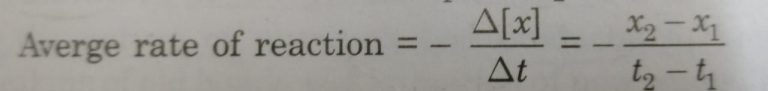 Rate of a Chemical Reaction - Chemical Kinetics, Chemistry, Class 12