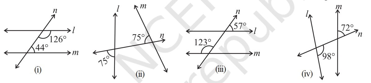 NCERT Solutions for Class 7 Maths Chapter 5 Lines and Angles Exercise 5 ...