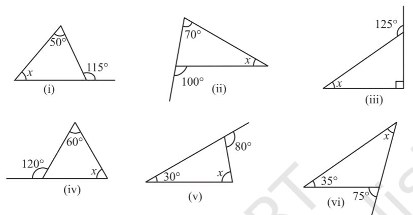NCERT Solutions for Class 7 Maths Chapter 6 The Triangle and its ...