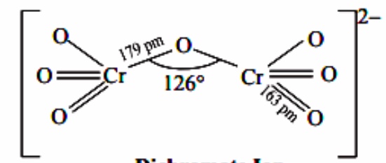 Potassium Dichromate - Chemistry, Class 12, d and f Block Elements