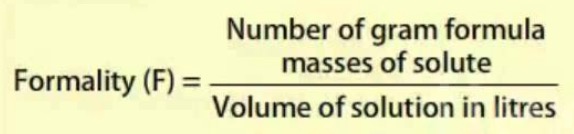 Expressing the Concentration of Solution - Chemistry, Class 12, Solutions