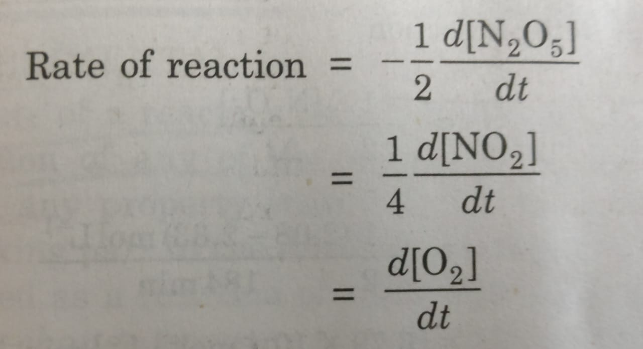 Rate of a Chemical Reaction - Chemical Kinetics, Chemistry, Class 12