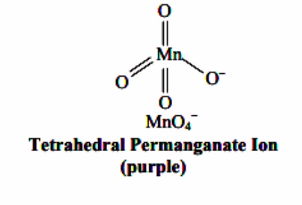 Potassium Permanganate - Chemistry, Class 12, d and f Block Elements