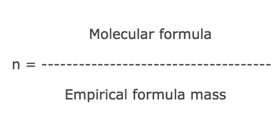 Empirical and Molecular Formula - Chemistry, Class 11, Some Basic ...